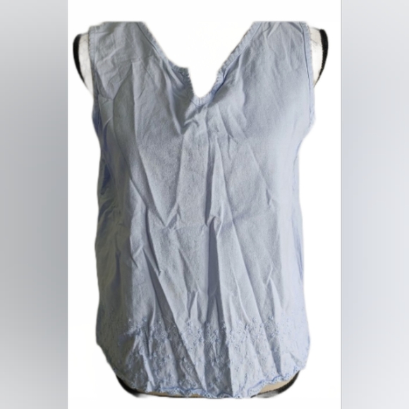 fresh produce | Tops | 4 For Fresh Produce Light Blue Embroidered Top ...